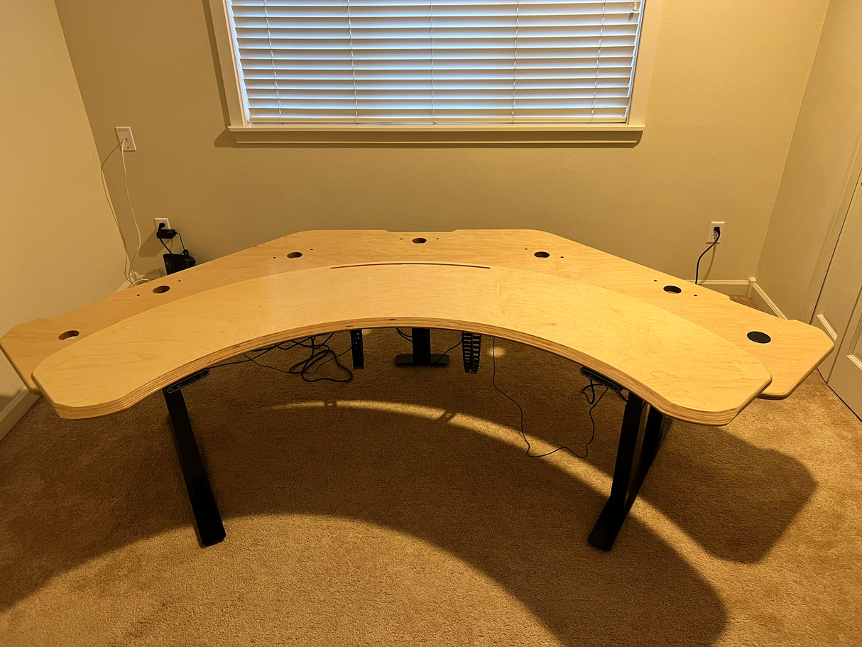 Pro SuperPlus - Large, Corner Multi Surface Ergonomic Standing Desk ...