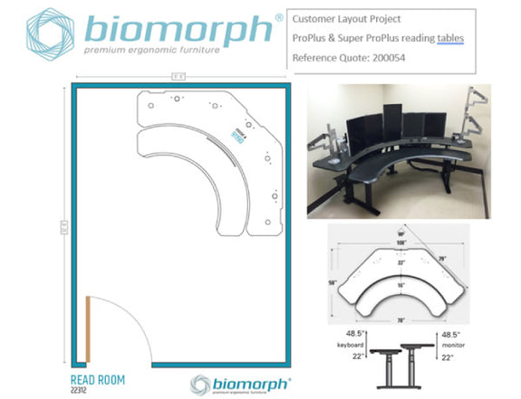 Design Your Office Space - Biomorph Desk – Biomorph Inc
