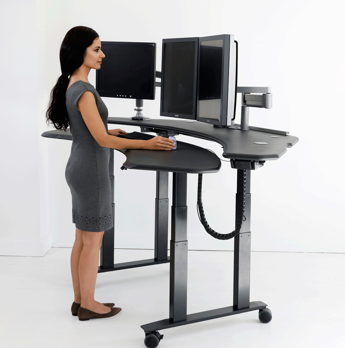 ProPlus - Corner Dual Surface Table – Biomorph Inc